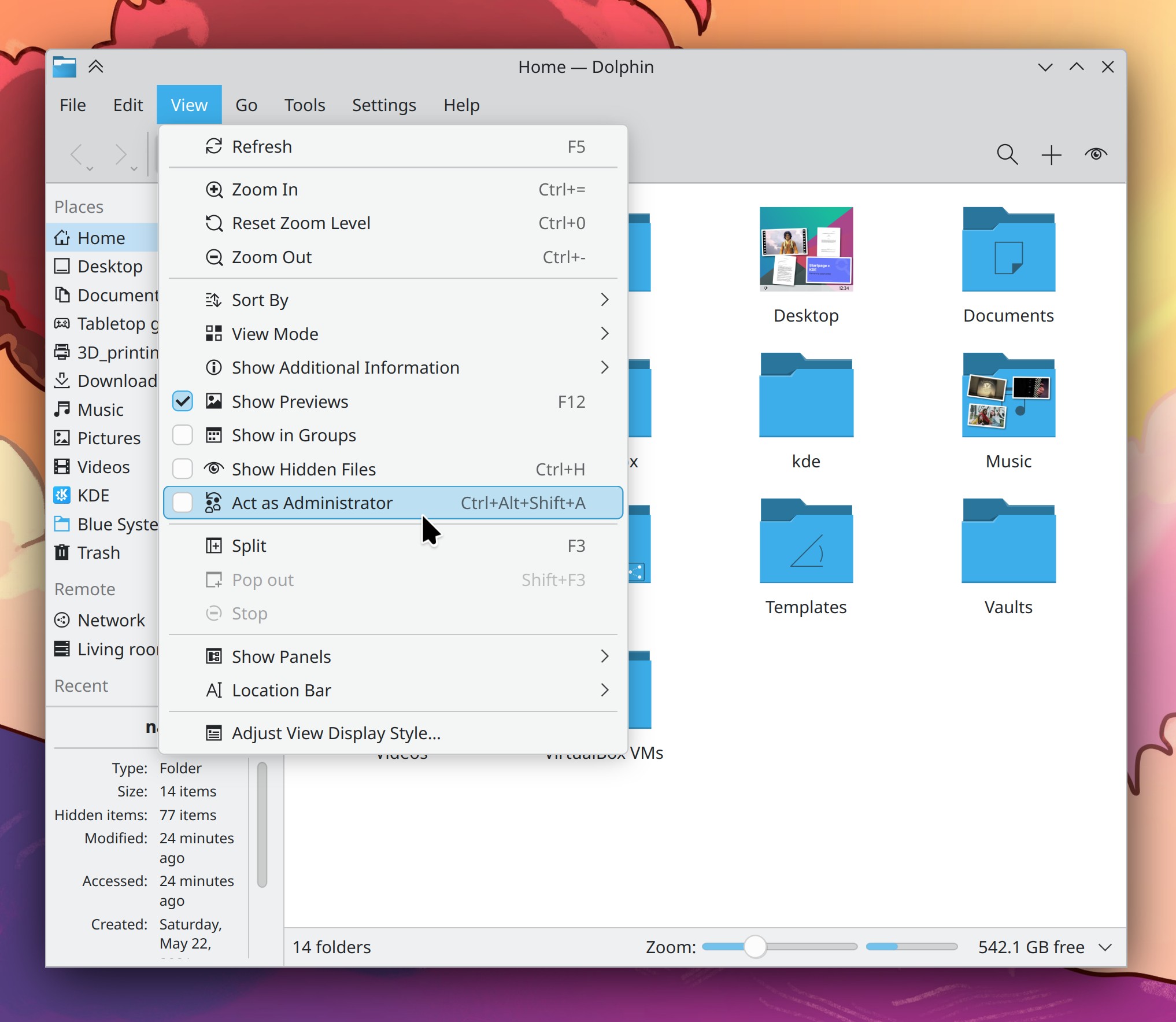 Adventures in Linux and KDE – Below is a brief look at recent changes ...